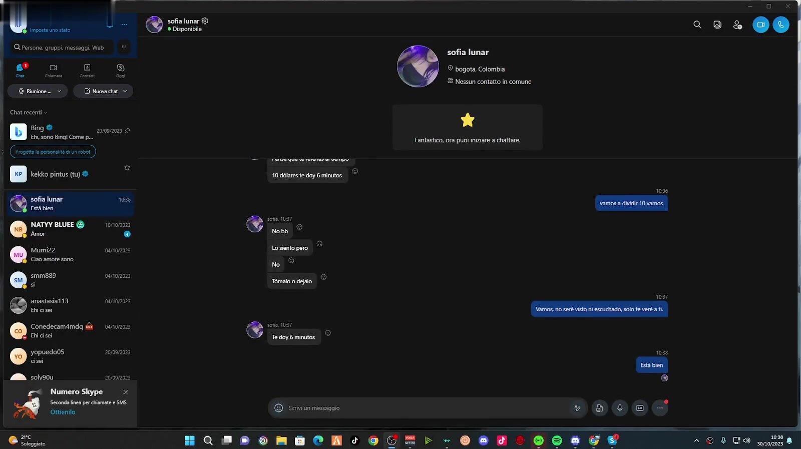Su Skype La Puttana Esce Tutto Amaporn